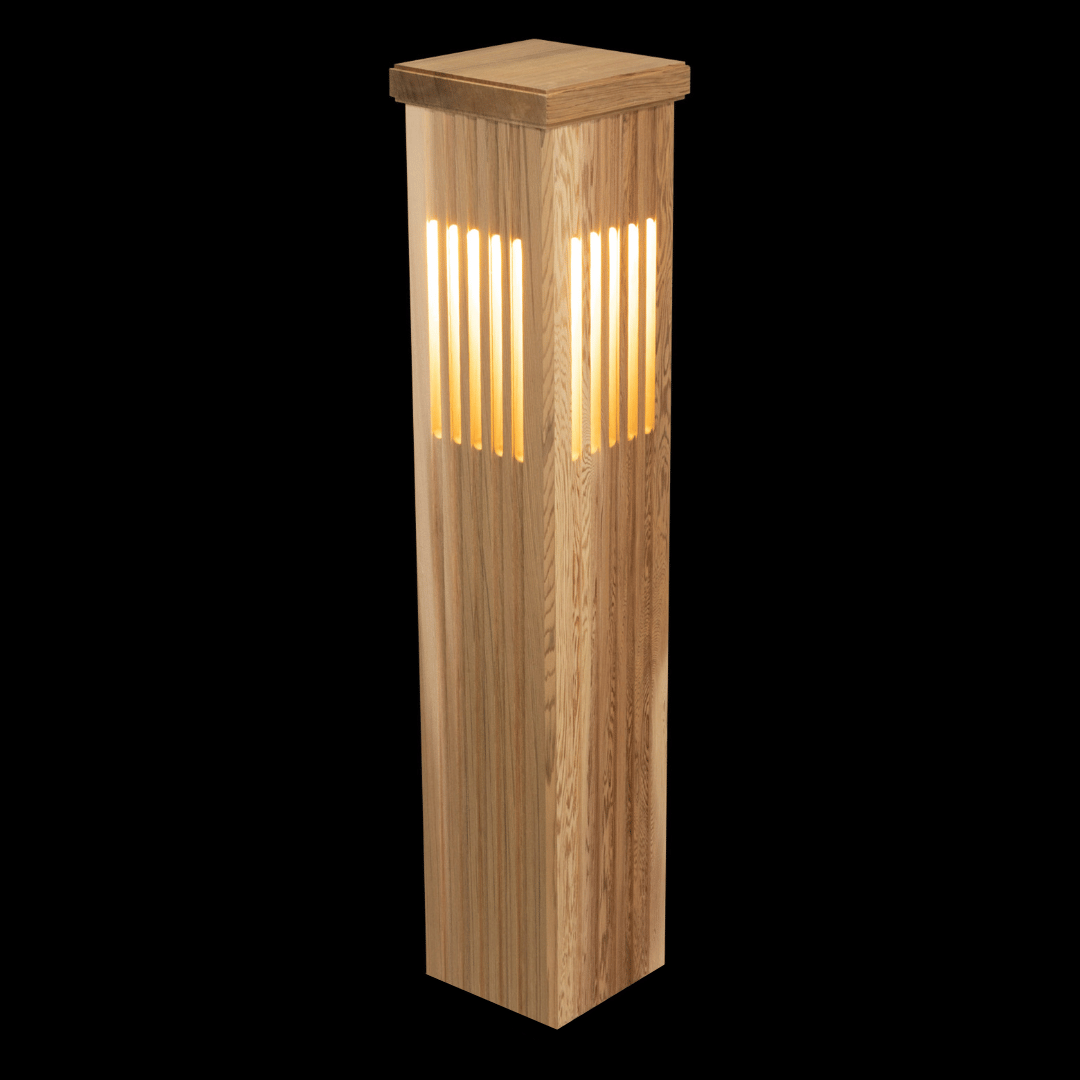 Sandpoint Collection 282 - 36" Bollard | Bench Made Wood Lighting Idaho ...
