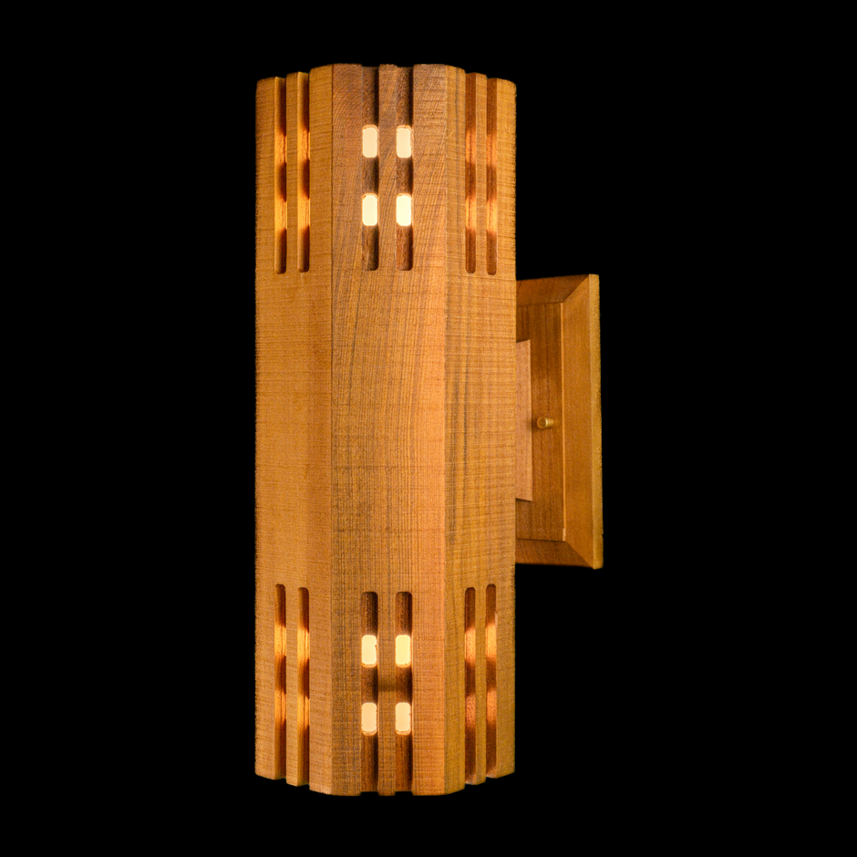 Wood Sconce Lights Idaho Wood Lighting