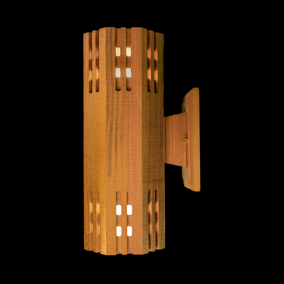Wood Sconce Lights Idaho Wood Lighting